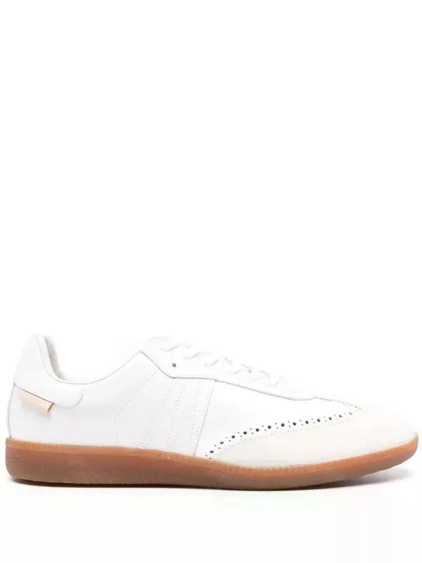 HENDER SCHEME Citizen Lace-up Leather Sneakers