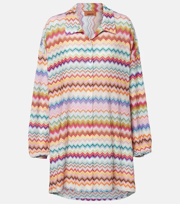 Missoni Zigzag Lamé Shirt