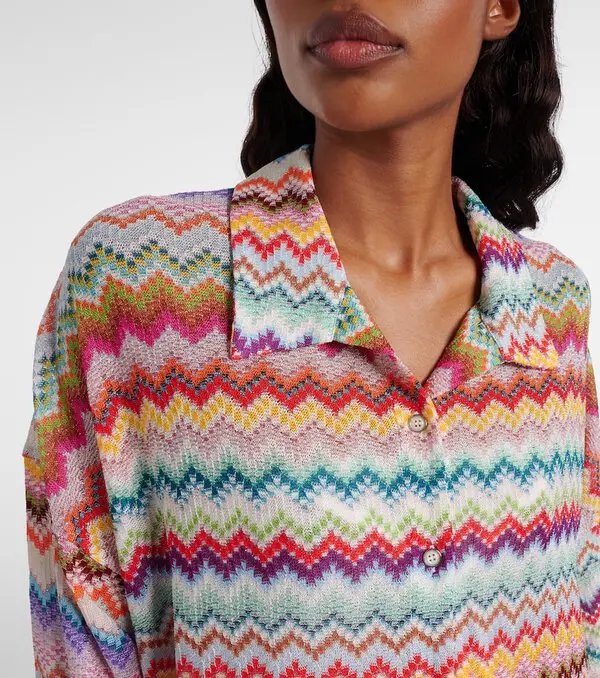 Missoni Zigzag Lamé Shirt