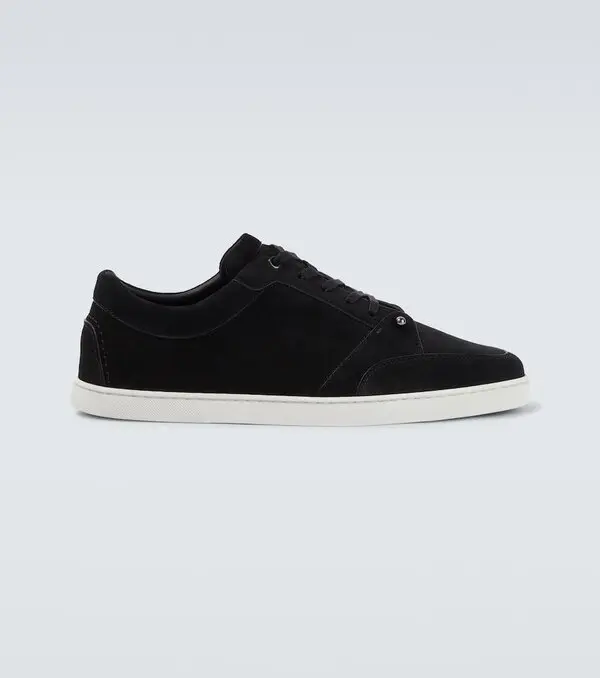 CHRISTIAN LOUBOUTIN Chambelisneak Suede Sneakers - Black