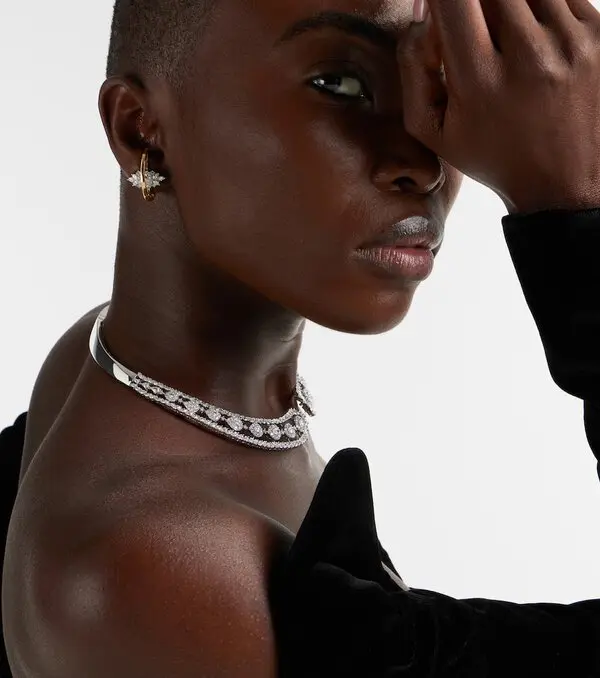 Yeprem En Strada 18kt Clip-on Earrings With Diamonds