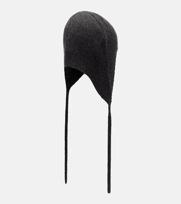 THE ROW Shiran Cashmere Beanie - Grey