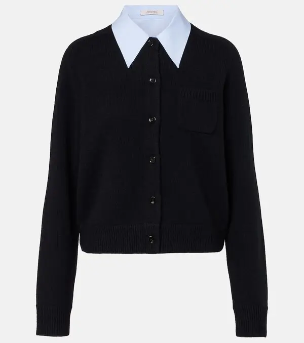 Dorothee Schumacher Wool And Cashmere Cardigan - Black