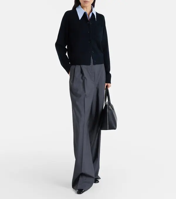 Dorothee Schumacher Wool And Cashmere Cardigan - Black
