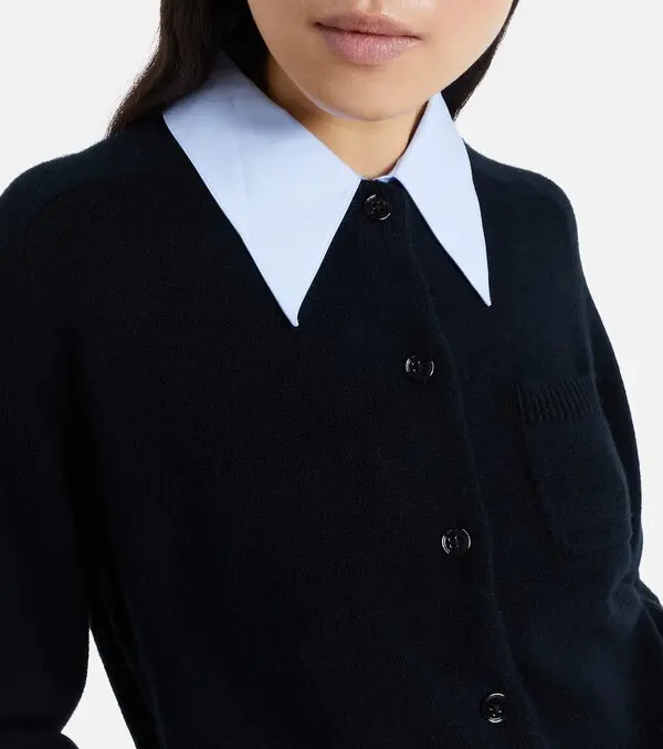 Dorothee Schumacher Wool And Cashmere Cardigan - Black