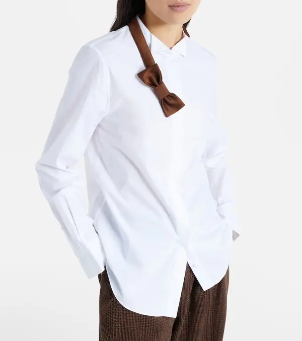 Dorothee Schumacher Cotton-blend Poplin Shirt