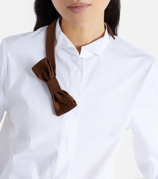 Dorothee Schumacher Cotton-blend Poplin Shirt