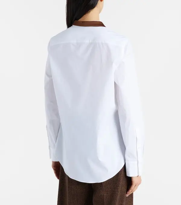 Dorothee Schumacher Cotton-blend Poplin Shirt