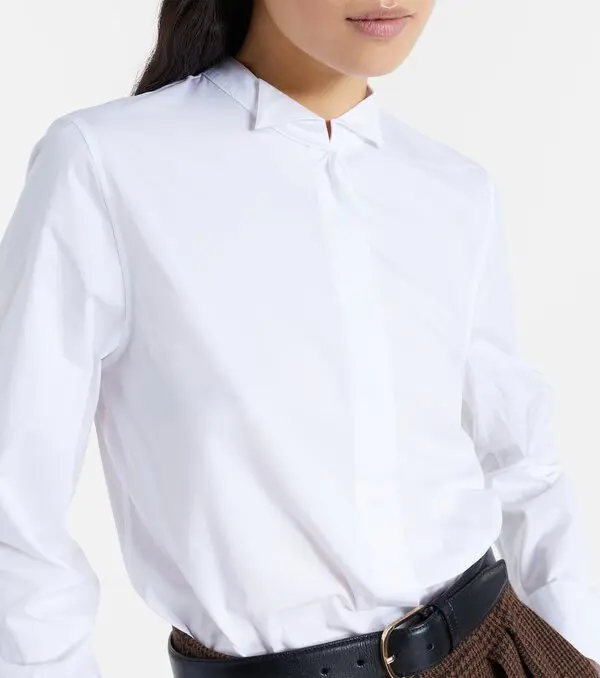 Dorothee Schumacher Cotton-blend Poplin Shirt
