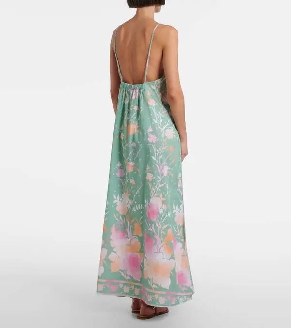 Juliet Dunn Green Long Dresses | Editorialist