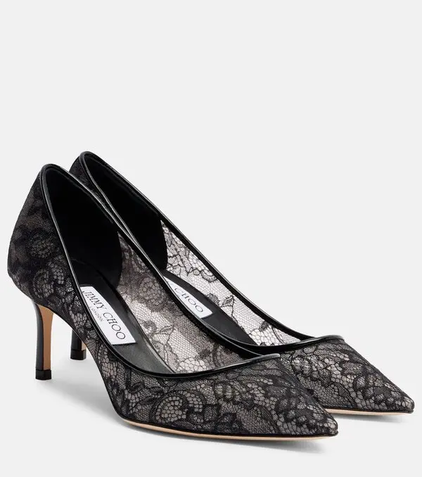 JIMMY CHOO Romy 60 Lace Pumps