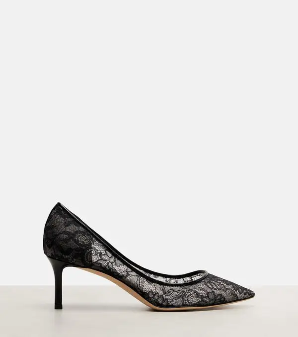 JIMMY CHOO Romy 60 Lace Pumps