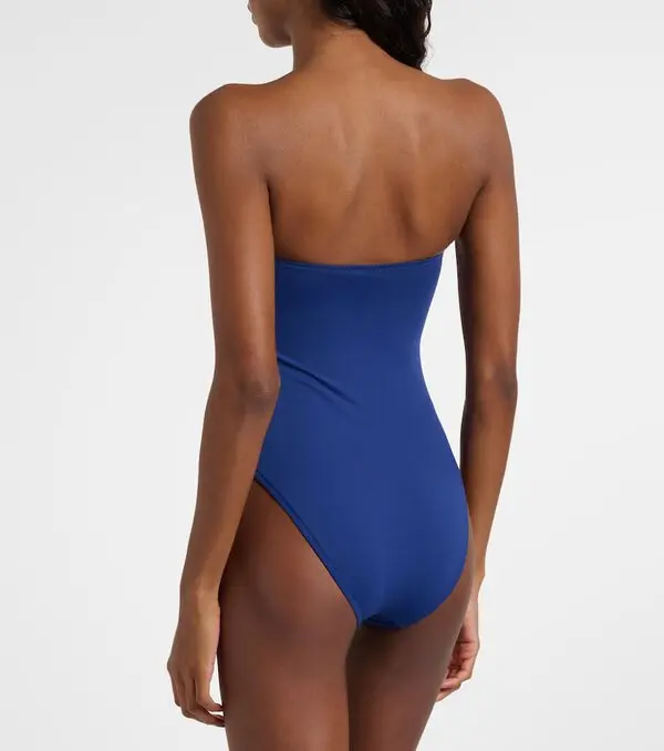 Melissa Odabash Barbuda One-piece Swimsuit - Blue