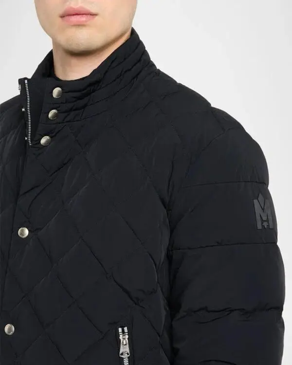 Mackage Bodhi Diamond Quilted Jacket - Black