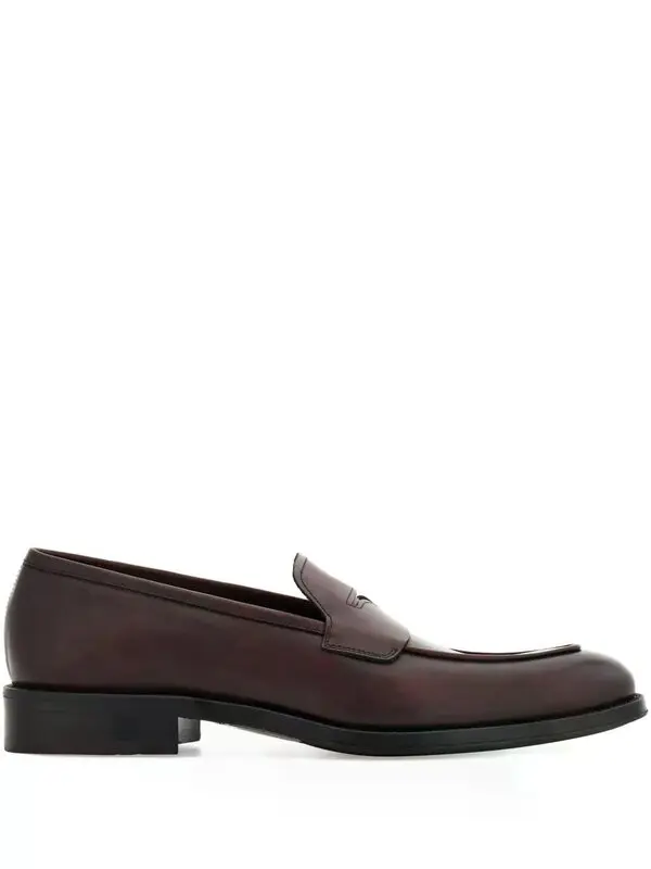 FERRAGAMO Penny Loafers - Red