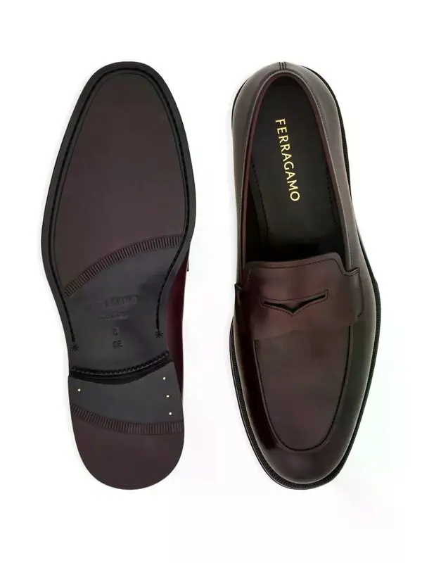 FERRAGAMO Penny Loafers - Red
