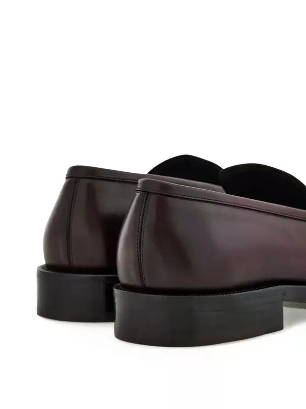 FERRAGAMO Penny Loafers - Red
