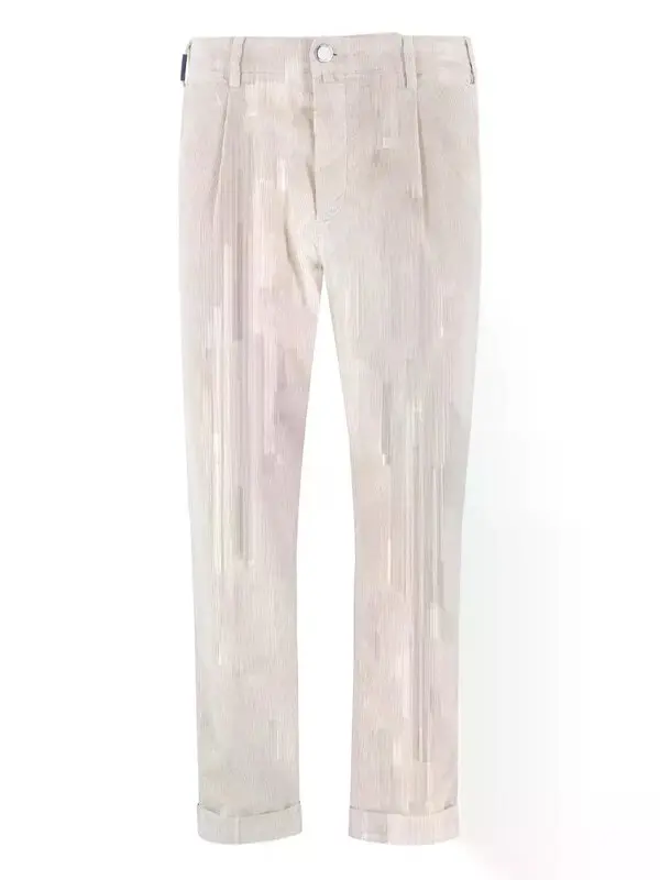 Jacob Cohen Corduroy Pleated Trousers