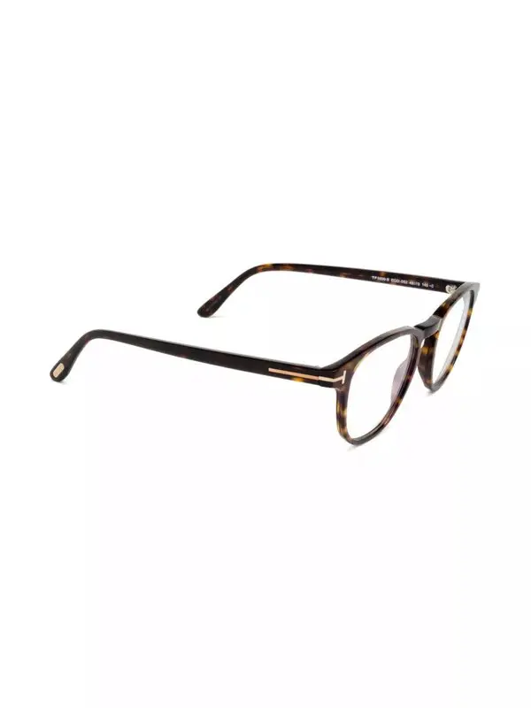 TOM FORD Round-frame Glasses - Brown