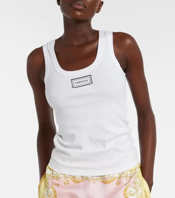 Versace Cotton-blend Top