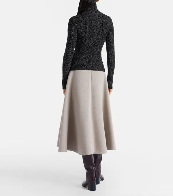 Max Mara Knitted Midi Skirt