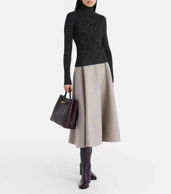 Max Mara Knitted Midi Skirt