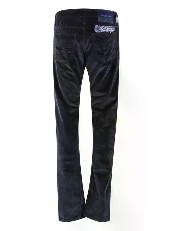 Jacob Cohen Corduroy Five-pocket Trousers - Blue