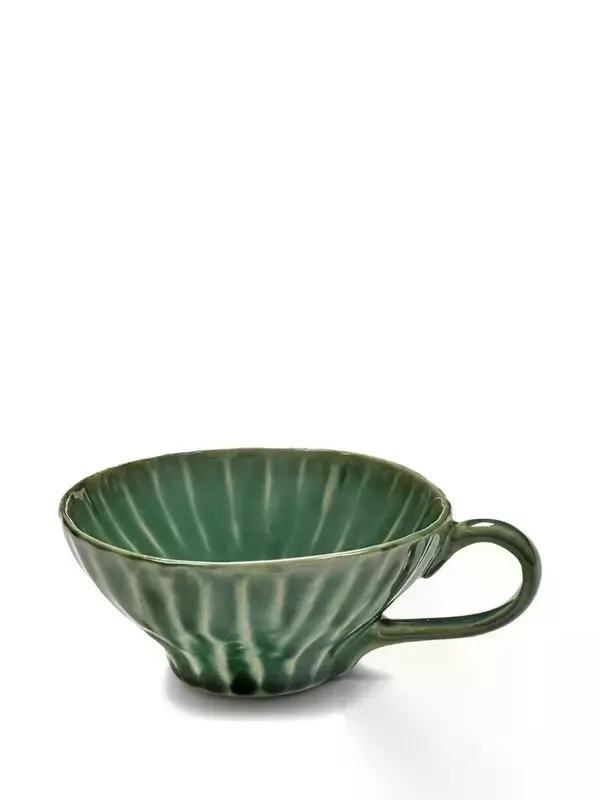 SERAX Ribbed Teacup - Green