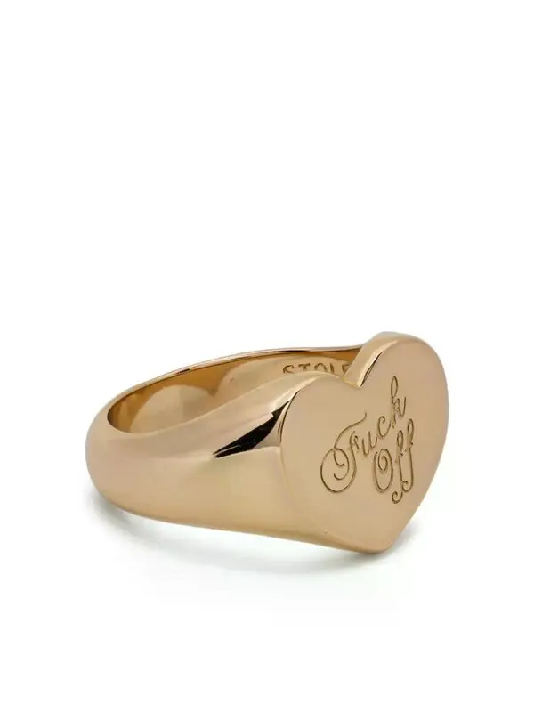 STOLEN GIRLFRIENDS CLUB Heart Ring - Gold