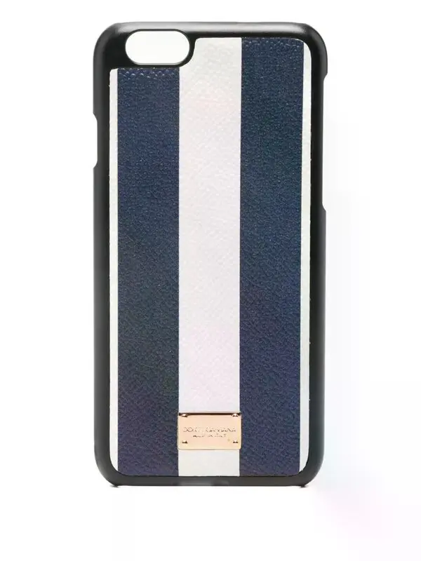Dolce & Gabbana Striped Iphone 6 Case - Blue