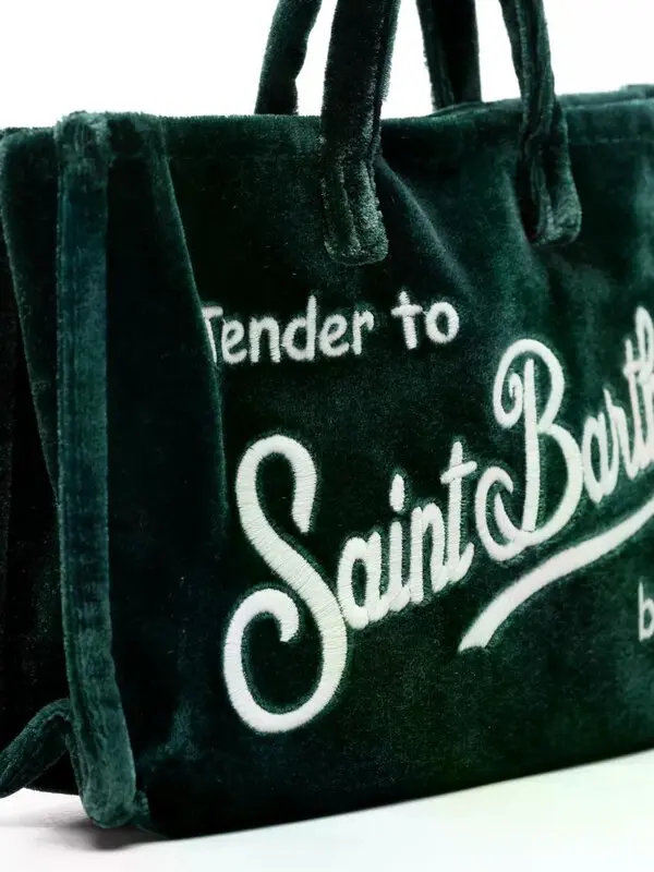 MC2 SAINT BARTH Logo-embroidered Mini Bag