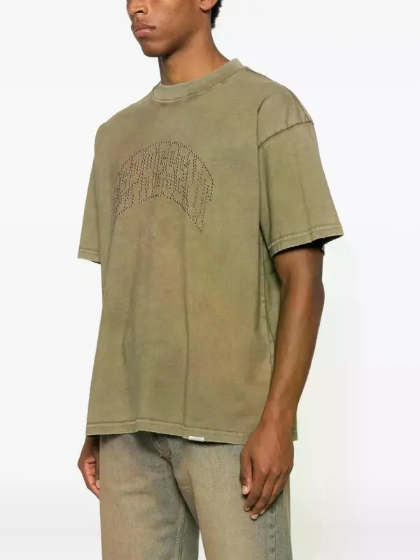 REPRESENT Stud-logo T-shirt - Green