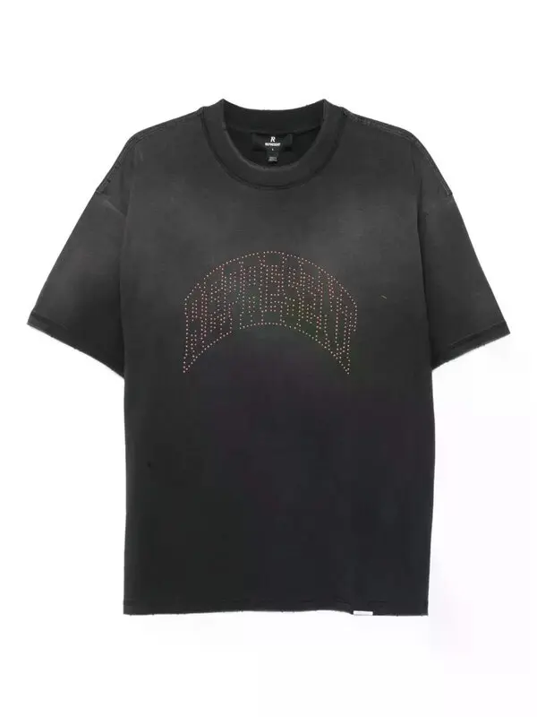 REPRESENT Stud-logo T-shirt - Black