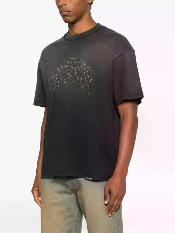 REPRESENT Stud-logo T-shirt - Black