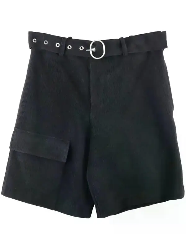 JIL SANDER Belted Bermuda Shorts
