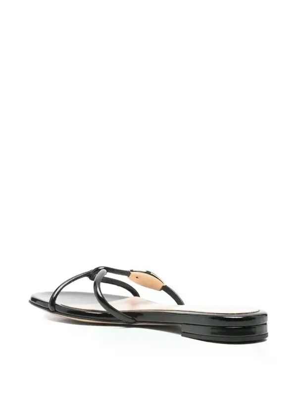 GIANVITO ROSSI Knotted Strap Sandals