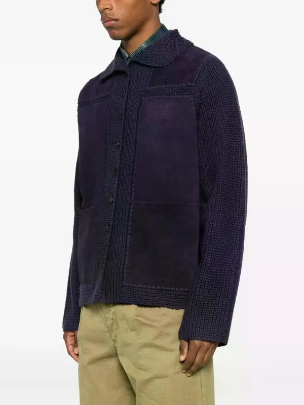 CAMIEL FORTGENS Button-fastening Crochet Cardigan