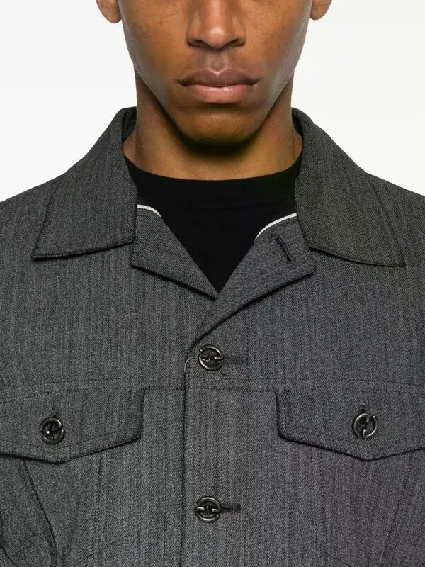 DEEPTI Buttoned Shirt Jacket