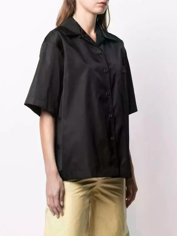 Prada Logo-patch Shirt
