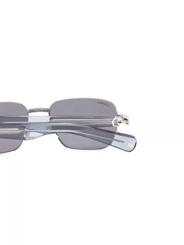 Cartier Rectangle Frame Sunglasses