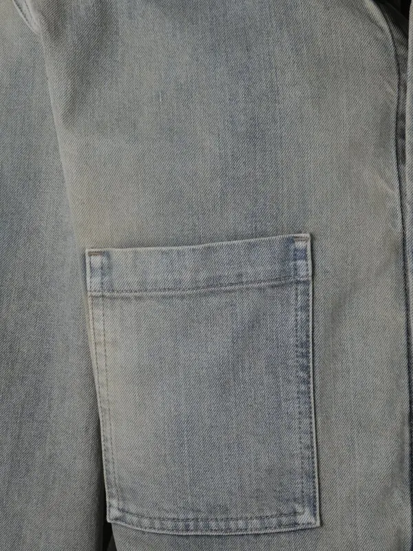 Rick Owens Jumbo Denim Jacket - Blue