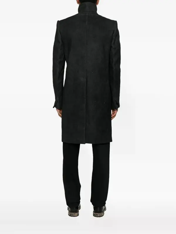 DEEPTI Button-fastening Coat - Grey
