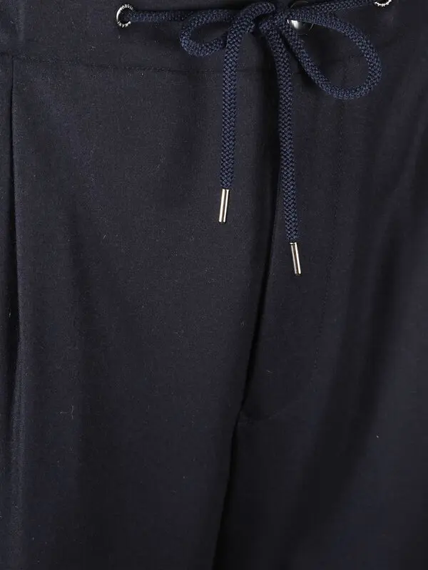 Giorgio Armani Trousers With Four Pockets - Blue