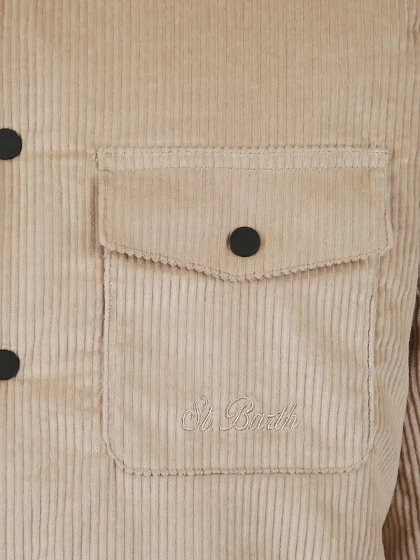 MC2 SAINT BARTH Chalet Shirt - Beige