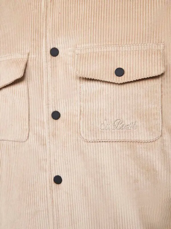 MC2 SAINT BARTH Chalet Shirt - Beige