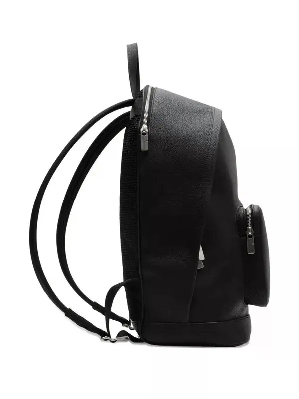 Burberry Logo-plaque Leather Backpack