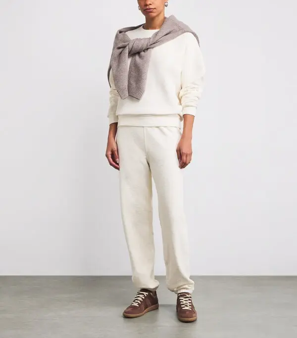 Eterne Cotton French Terry Relaxed Fit Sweatshirt