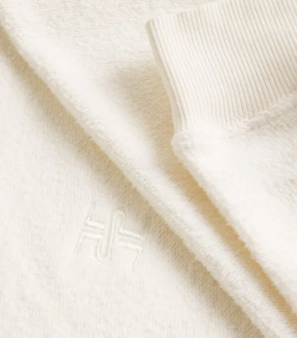 Eterne Cotton French Terry Relaxed Fit Sweatshirt