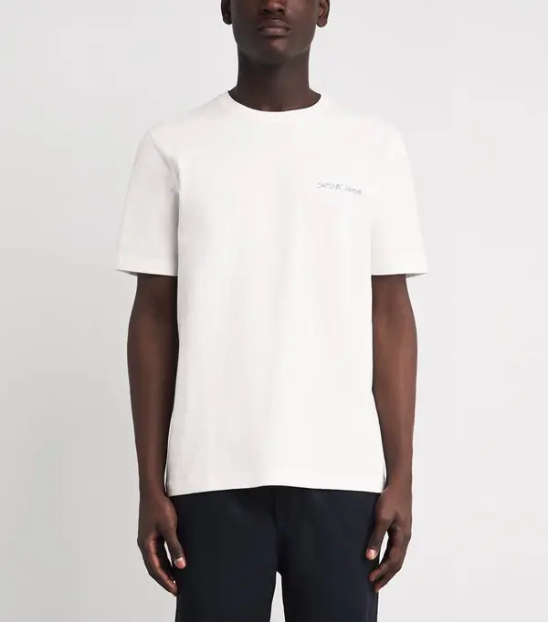 SAMSØE SAMSØE Cotton Dinner T-shirt