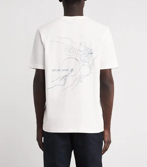 SAMSØE SAMSØE Cotton Dinner T-shirt